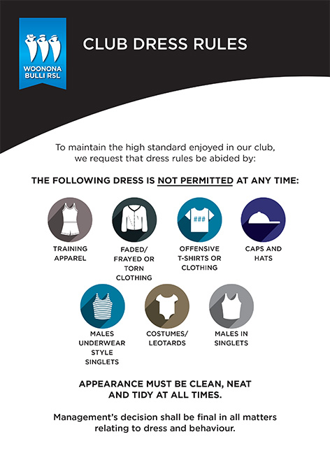 Member's Notice - Woonona Bulli RSL